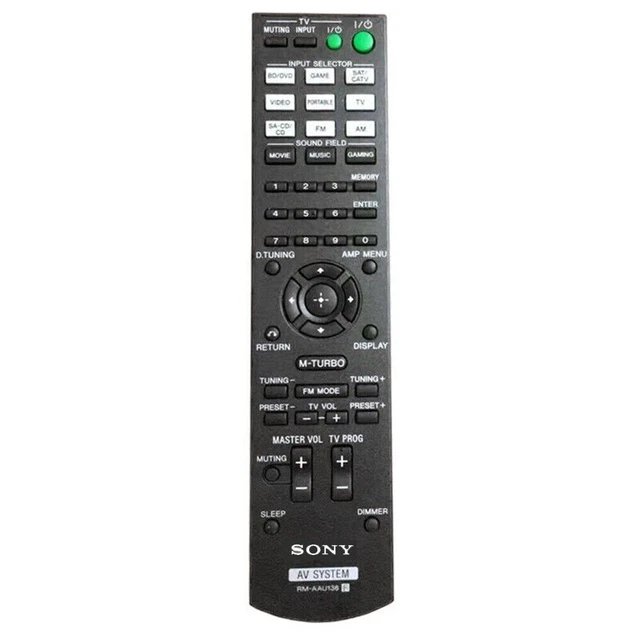 Nuevo Original Rm Aau136 Para Sony Av System Control Remoto Str Km7 Str