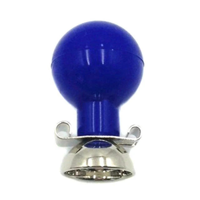 6PCS NICKEL-PLATED CHEST Suction Cup Bulb ECG/EKG Ball Easy To ...