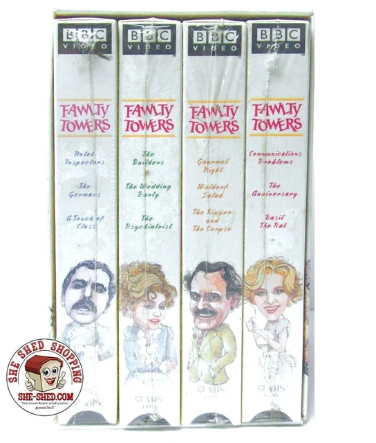 BBC FAWLTY TOWERS VHS Complete Collection VHS New, Sealed M-2659-SS £12 ...