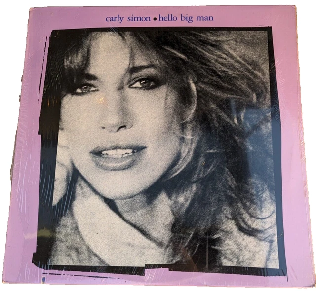 NUOVO LP CARLY Simon Hello Big Man Warner Brothers 23886 album ...
