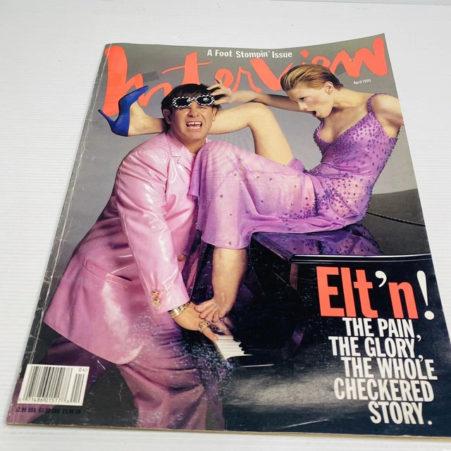 INTERVIEW 1995 APRIL Elton John STELLA TENNANT Wolfgang Tillmans MARK ...