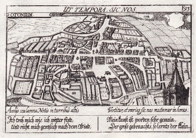 ODENSE SYDDANMARK DANMARK Denmark Engraving Meisner 1630 $79.56 ...