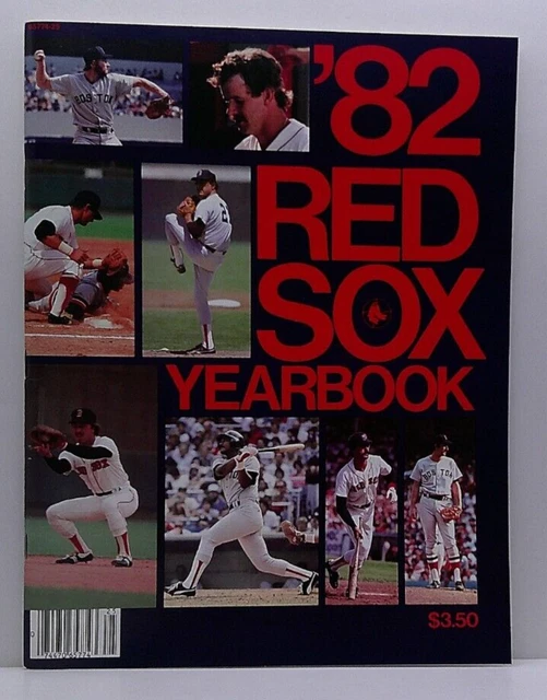 BOSTON RED SOX Yearbook 1982 Wade Boggs Carl Yastrzemski Jim Rice ...
