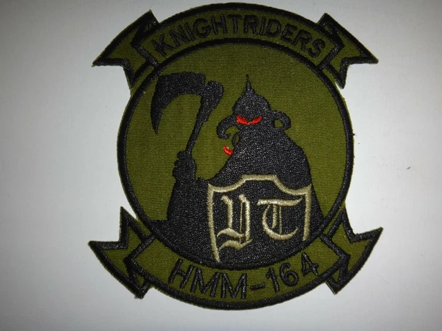 VIETNAM WAR USMC Marine Medium Helicopter Squadron HMM-164 Detachment ...