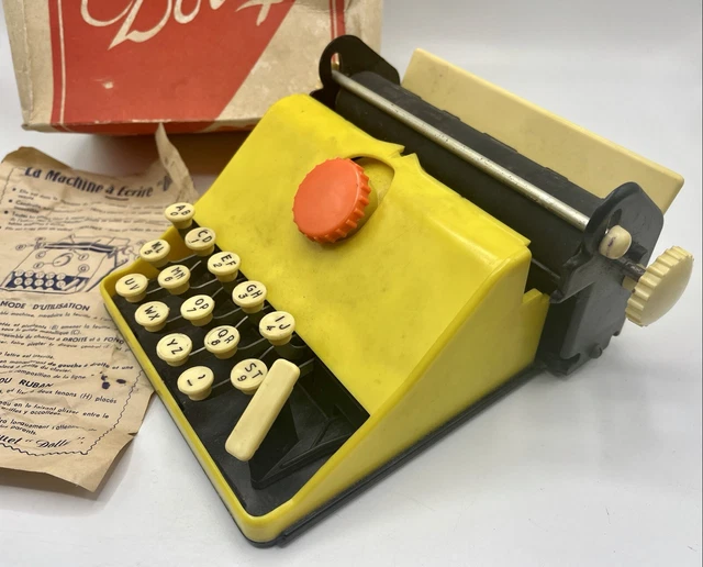 MACHINE À ÉCRIRE pour enfant La Petite Dactylo - Jouet Dolly des années ...