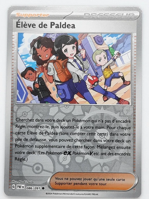 ELEVE DE PALDEA reverse - Pokémon - Set Destinées de Paldea - 086/091 - Ev4.5 FR EUR 1,80 ...