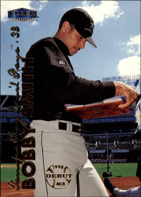 CARTE DE BASEBALL 1999 Fleer Tradition Tampa Bay Devil Rays #231 Bobby ...