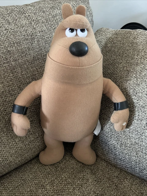 WALLACE & GROMIT Plush Soft Toy 15” Vintage Preston Dog EUR 15,38 ...
