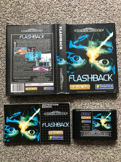 FLASHBACK SEGA MEGA Drive Game Boxed With Manual Official Uk Pal £19.99 ...