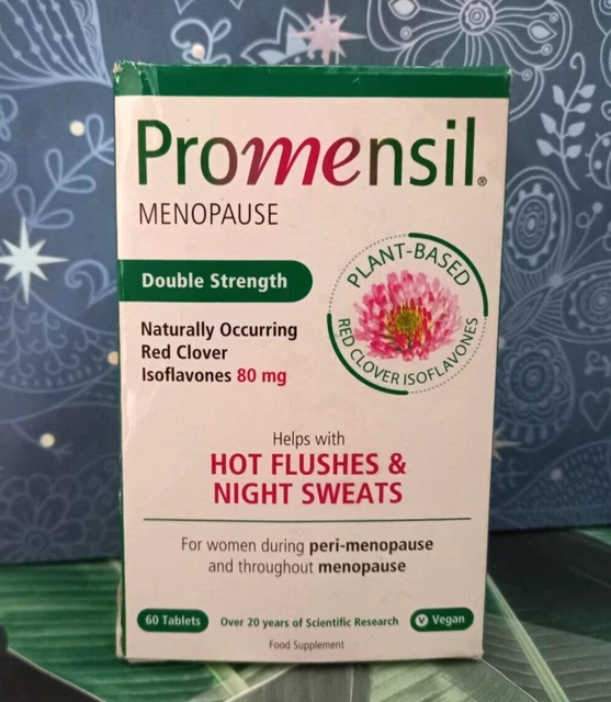 PROMENSIL MENOPAUSE 80MG Double Strength 60 Tablets £24.50 - PicClick UK