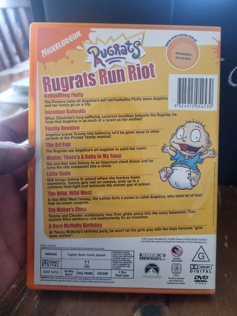 RUGRATS - RUGRATS Run Riot (DVD, 2003) T9 £6.18 - PicClick UK