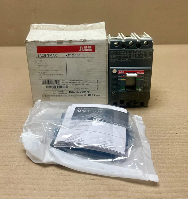 ABB SACE TMAX XT1C 160 Disjoncteur 3 Pole 32 Amp 1SDA070084R1 #NEW EUR 113,99 - PicClick FR