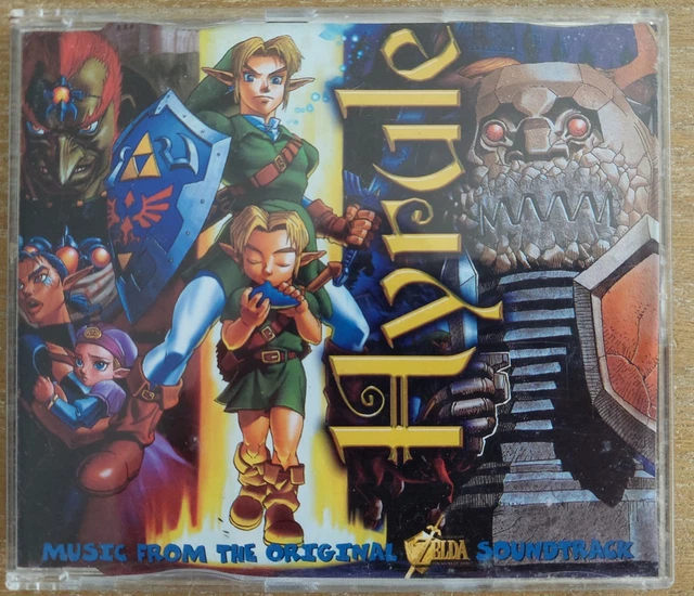 HYRULE MUSIC FROM the original Zelda Ocarina of Time N64 soundtrack CD ...