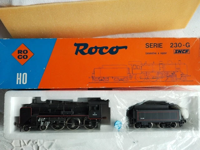 ROCO H0 04125A, locomotive vapeur SNCF 230, emballage origine, trés bon état EUR 90,00 - PicClick FR