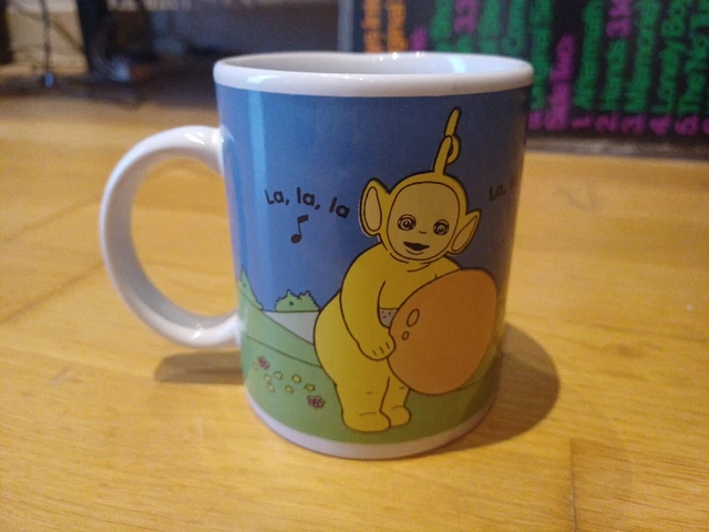 VINTAGE TELETUBBIES LAA Laa Laa-Laa Mug 1996 Ragdoll Tubbymug Official ...