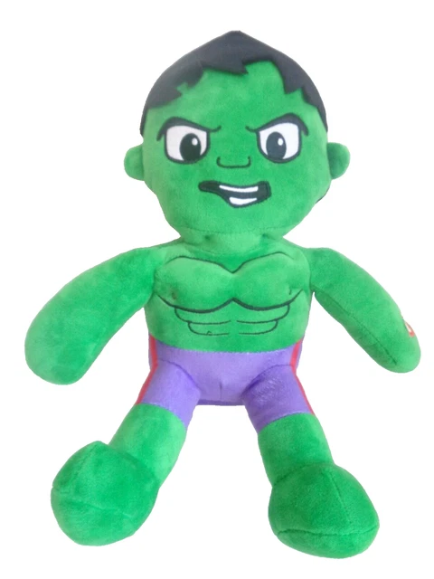 MARVEL INCREDIBLE HULK Soft Plush Toy with Sounds 12 inch tall £11.95 ...