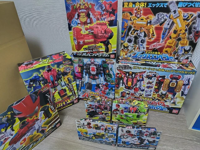 POWER RANGERS LUPINRANGER VS Patoranger DX Megazord Morpher 10p set ...