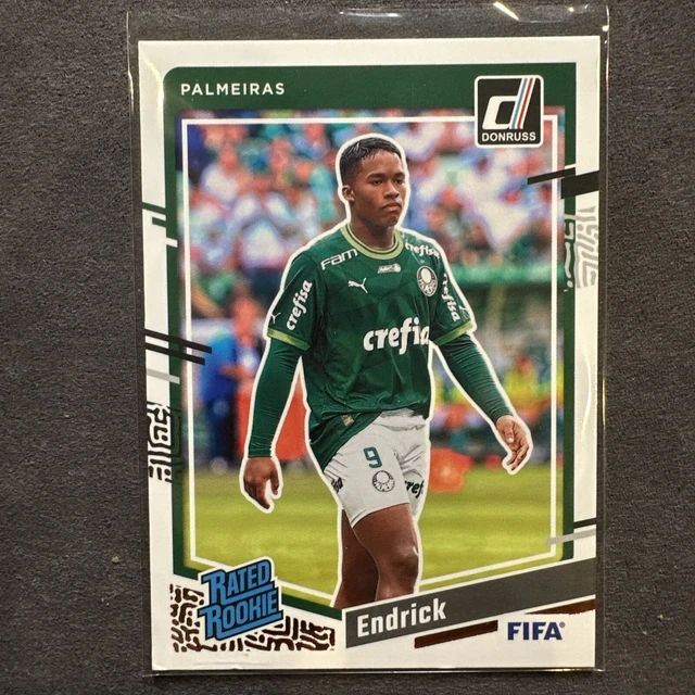 ENDRICK RATED ROOKIE 2023-24 Donruss RC FIFA PALMEIRAS BRAZIL EUR 0,91 ...