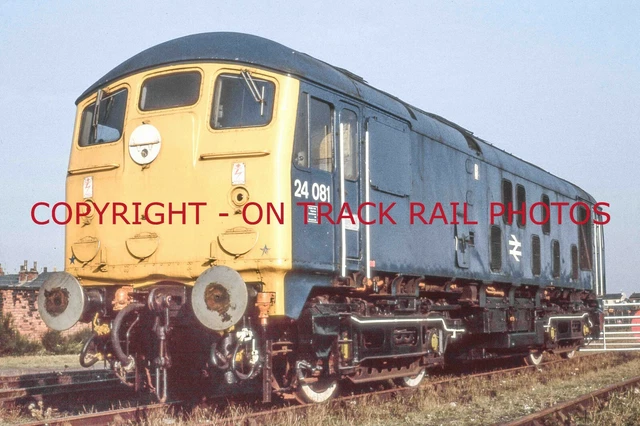 UK RAILWAY PHOTOGRAPH Of Class 24 24081. Rm24-69 £1.70 - PicClick UK