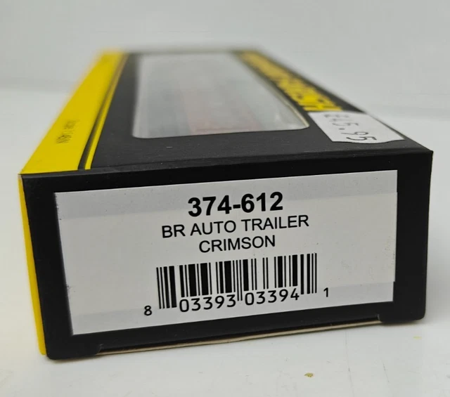 GRAHAM FARISH 374-612 BR Auto Trailer BR Crimson N Gauge Boxed NEW £28. ...