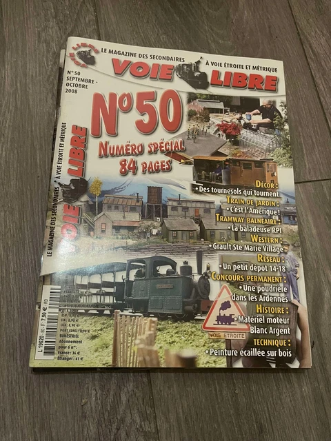 MAGAZINE MODÉLISME FERROVIAIRE, Voie Libre, N°50 EUR 8,90 - PicClick FR