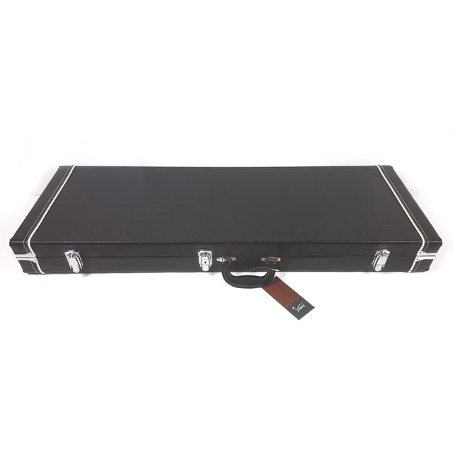 GUITAR CASE HARD Rectangle Electric Guitar Black Colour £94.99 ...