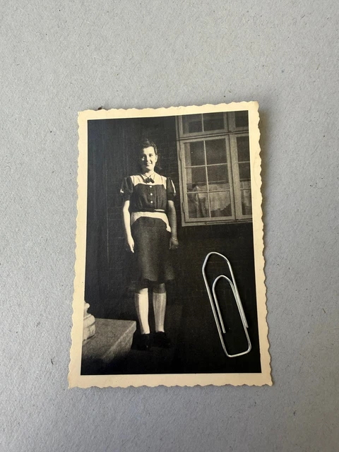 BDM BUND DEUTSCHER Mädel Maid Dame Frau Helferin Original Foto 2.WK WW2 ...