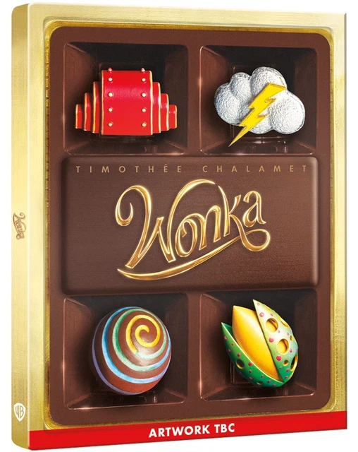 WONKA COLLECTORS 4K Ultra HD Box Set + Steelbook 🔥 BRAND NEW EUR 57,60 ...