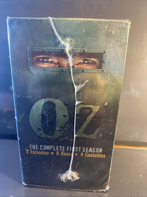 OZ THE COMPLETE First Season HBO Series VHS 4-Tape Set Boxed Set BRAND ...