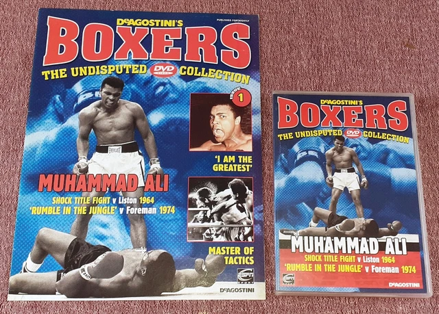 MUHAMMAD ALI V Liston and Foreman DVD DeAgostini Undisputed Boxing ...