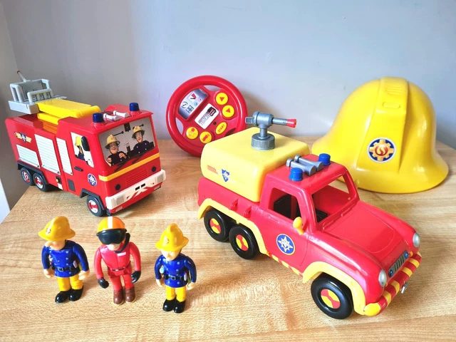 FIREMAN SAM BUNDLE, Figures, Jupiter Drive & Steer Remote Control ...
