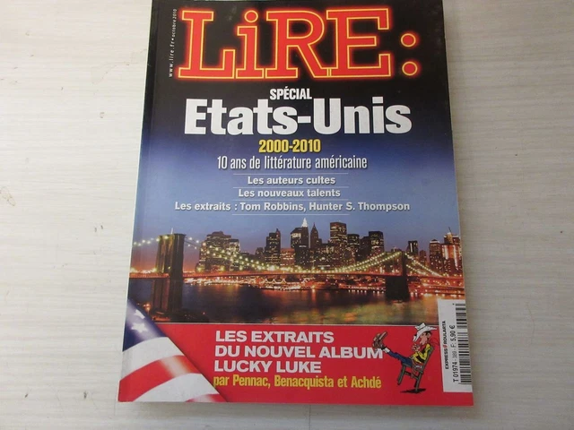 LITTERATURE LIRE 389 10.2010 SPECIAL USA Jérôme CHARYN TOLSTOI GENET ...
