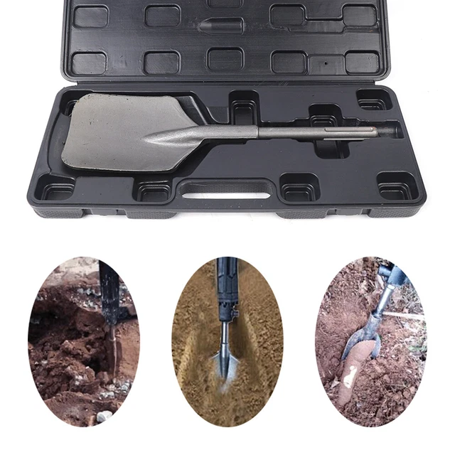SDS MAX CLAY Spade Chisel Shovel Bit Floor Scraper Ceramic Breaker Tool ...