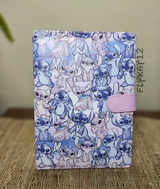 DISNEY X PRIMARK Exclusive Lilo & Stitch 6 Ring Angel & Stitch Journal ...