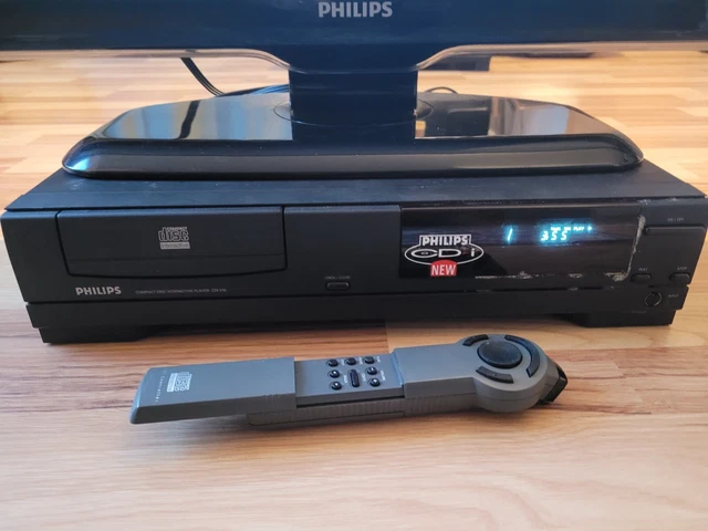 PHILIPS CD-I CDI 210 Console With Controllers Tested And Working ...