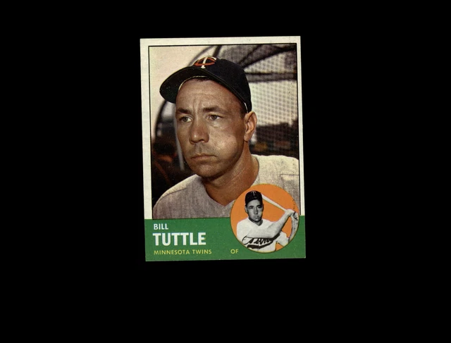 1963 TOPPS 127 Bill Tuttle comme neuf #D1,206849 EUR 5,87 - PicClick FR