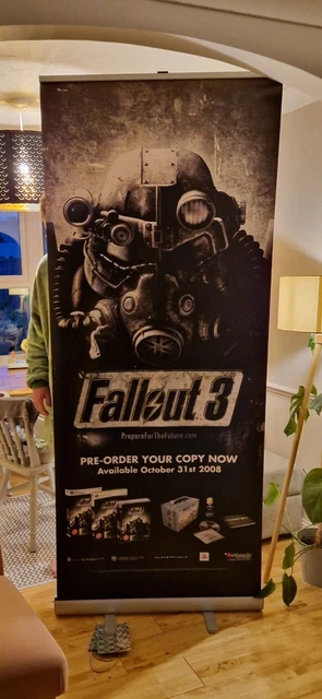FALLOUT 3 PROMOTIONAL Pop Up Poster £187.89 - PicClick UK