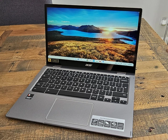 ACER CHROMEBOOK SPIN 513 13.3 Full HD LTE Snapdragon 7c 8GB 128GB 2-in ...
