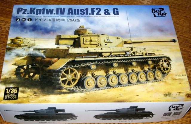BORDER MODEL BT-004: English Tank fighting car IV off. F2 & G 1:35 Kit ...