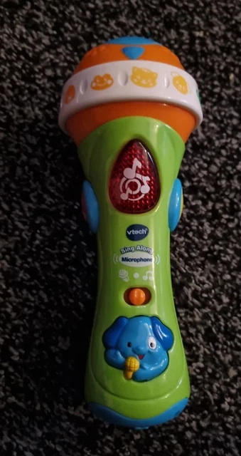 VTECH SING ALONG Microphone ,The Sing Along Microphone Introduces ...