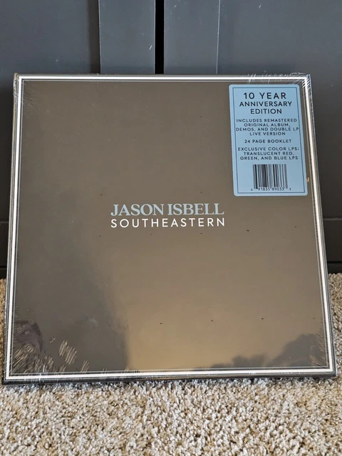 OOP JASON ISBELL Southeastern 10th Anniversary 4 LP coffret de luxe ...