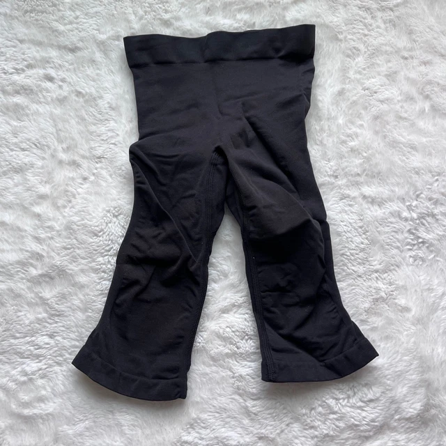 SKIMS SCULPT SHORT Mid Thigh Open Gusset Onyx Black Size XXS XS SH-MTS ...