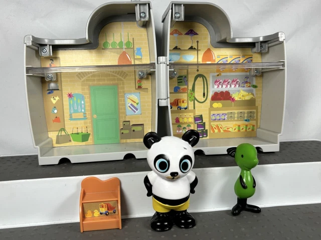 BING SPIELSET PANDO Haus klappbares Spielset CBeebies & 2 Figuren Pando ...