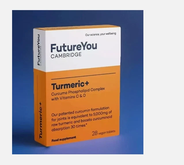 FUTURE YOU CAMBRIDGE Turmeric+ Curcuma Complex Vitamin C &D , 28 ...