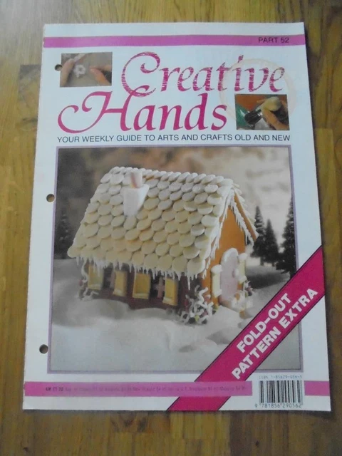 CREATIVE HANDS PART 52 - 1989 Eaglemoss punched loose leaf partwork £3. ...