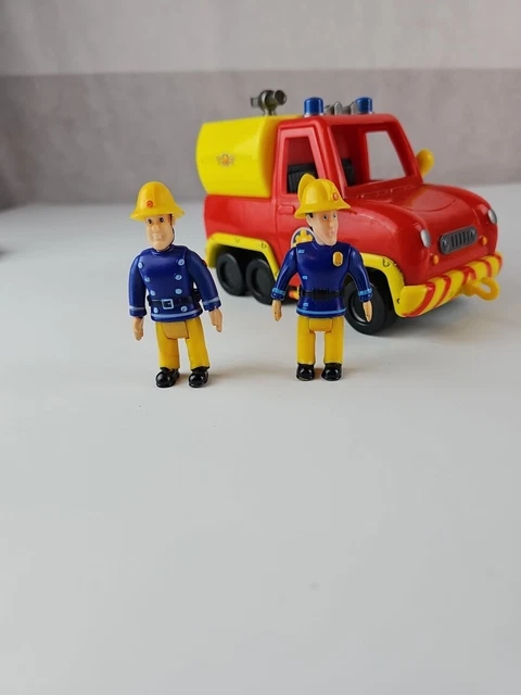 CBEEBIES FIREMAN SAM Fire Truck Vehicle And Figures Toy Bundle £10.50 ...