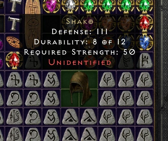 DIABLO 2 RESURRECTED Shako (Unid Shako) PC Softcore D2R Shako $2.29 ...