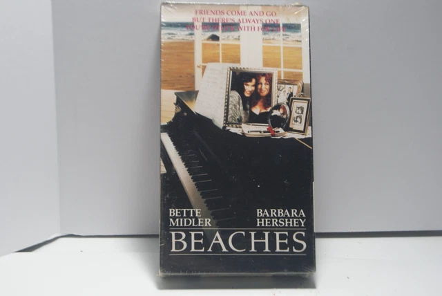 BEACHES VHS FACTORY Sealed Buena Vista Watermark Bette Midler Barbara ...
