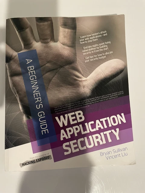BEGINNER'S GUIDE SER.: Web Application Security, a Beginner's Guide by ...
