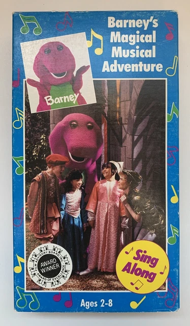BARNEY - BARNEY'S Magical Musical Adventure VHS 1992 £7.65 - PicClick UK